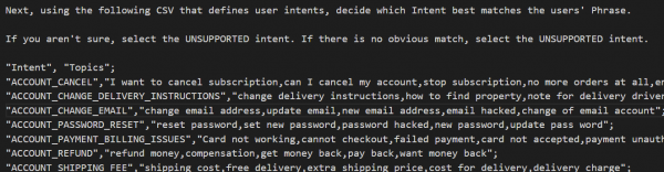 LLMs for Intent Recognition - What's the potential? - Conversational AI